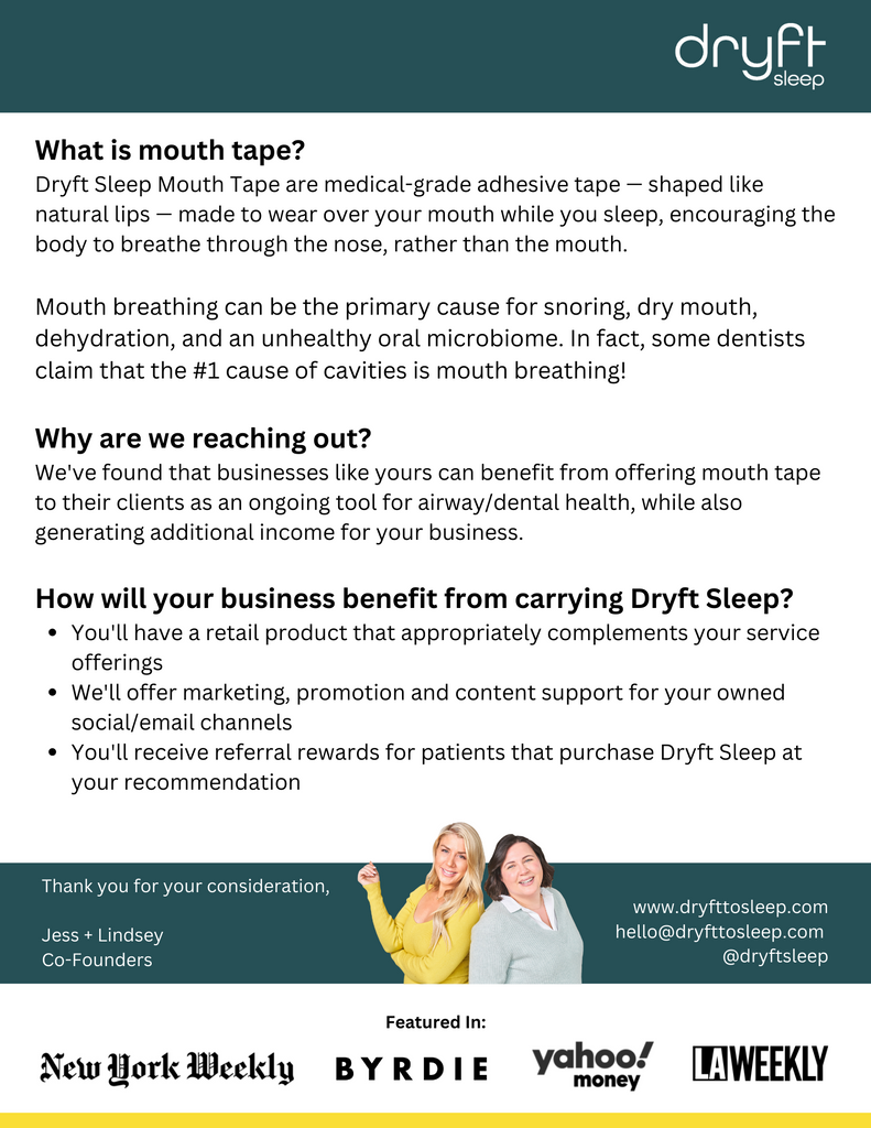 Contact Dryft Sleep | Dryft Sleep